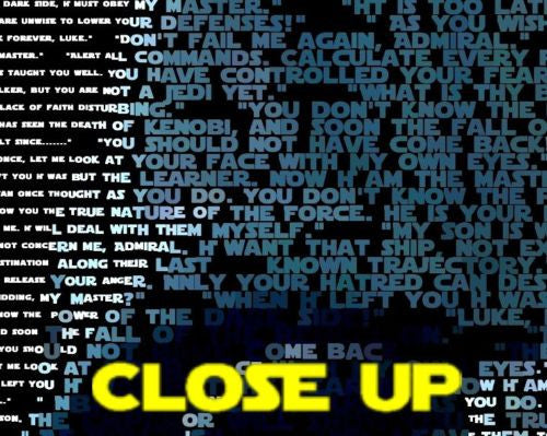 Star Wars Darth Vader Quotes Mosaic INCREDIBLE Framed 9X11 Limited Edi ...