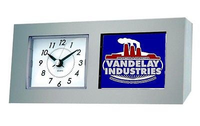 Seinfeld George Castanza Vandelay Industries Desk Table Clock – Final ...