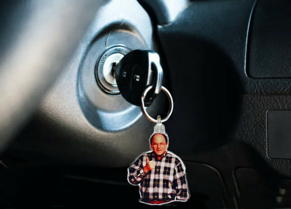 Seinfeld George Costanza Thumbs Up Promo KeyChain – Final Score Products