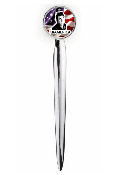 Seinfeld Kramer Kramerica Letter Opener Metal Silver Tone Executive Kn ...