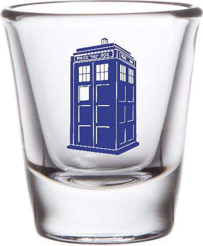 Dr. Doctor Who Tardis Promo Shot Glass LIMITED EDITION – Final Score ...